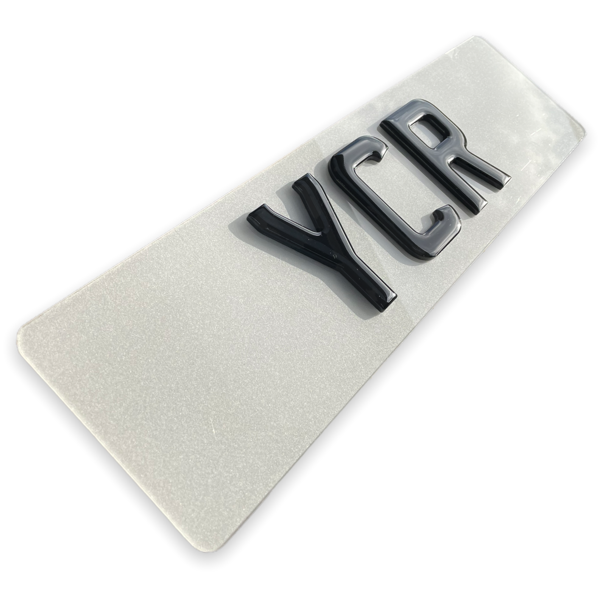 4D Gel Number Plates | YourCarReg – Your Car Reg